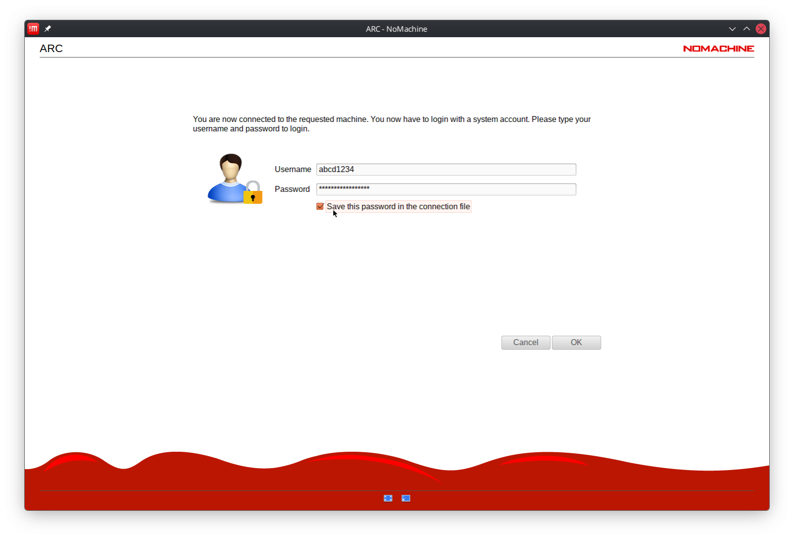 Configuring NoMachine client access — ARC User Guide documentation